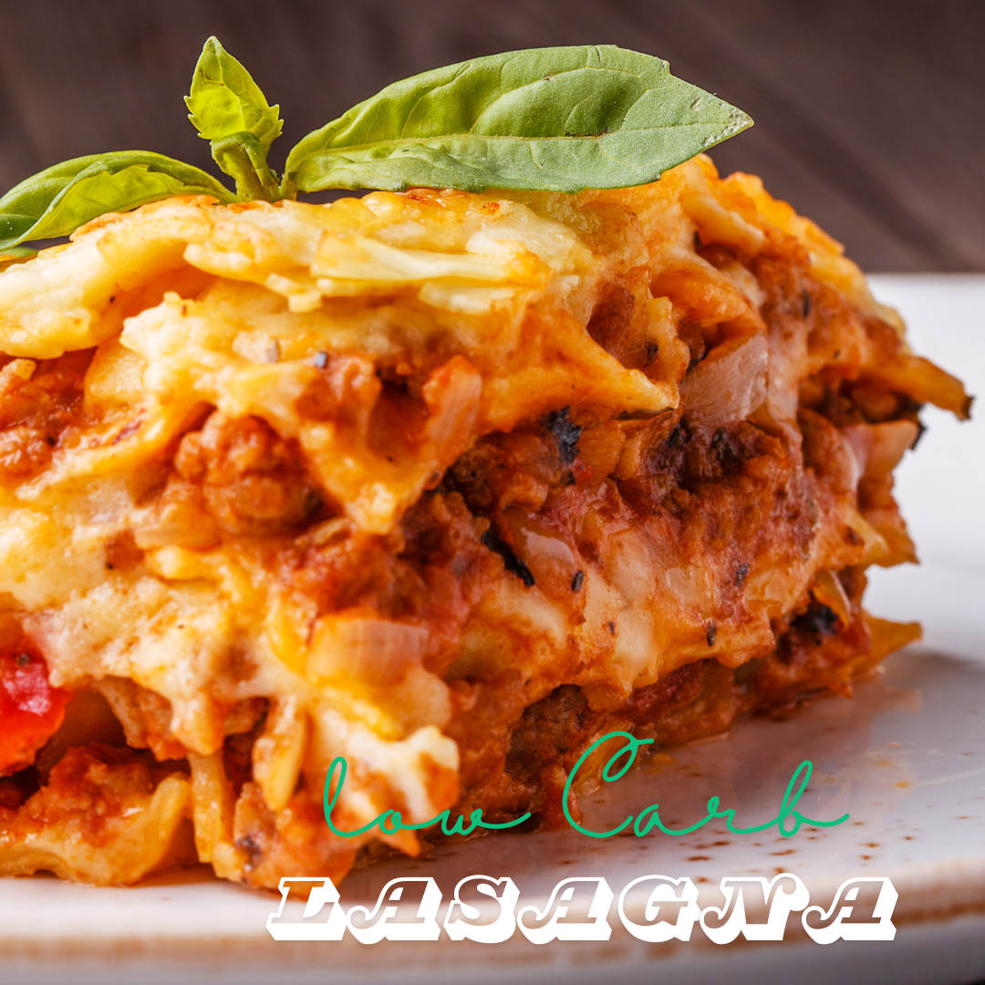 Low Carb Lasagna Recipe - Keto Candy Girl