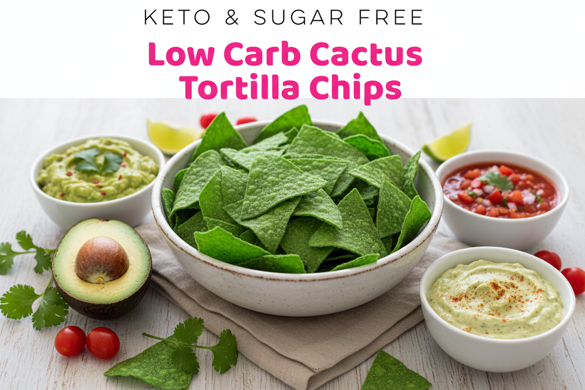 Low Carb Cactus Tortilla Chips: The Perfect Keto-Friendly Snack for Ga ...