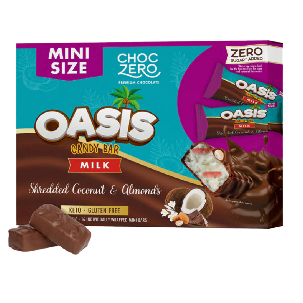Oasis Coconut Candy Bars - Keto Candy Girl