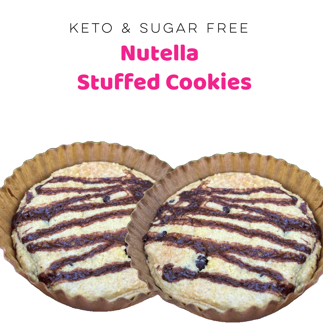 Nutella Stuffed Cookies Box - Keto Candy Girl