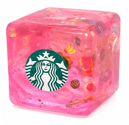 Starbucks Pink Drink Needoh Dupe | Squishy Stress Ball | Keto Candy Girl