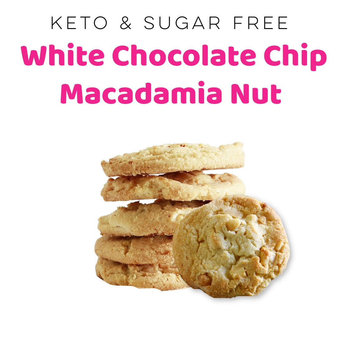 White Chocolate Chip Macadamia Nut 1/2 Dozen - Keto Candy Girl
